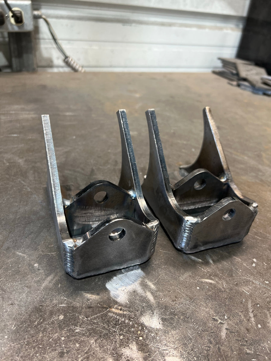 Lower shock mounts front axle 3.5" tube– KrashFab