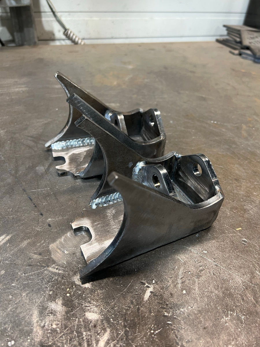 Lower shock mounts front axle 3" tube– KrashFab