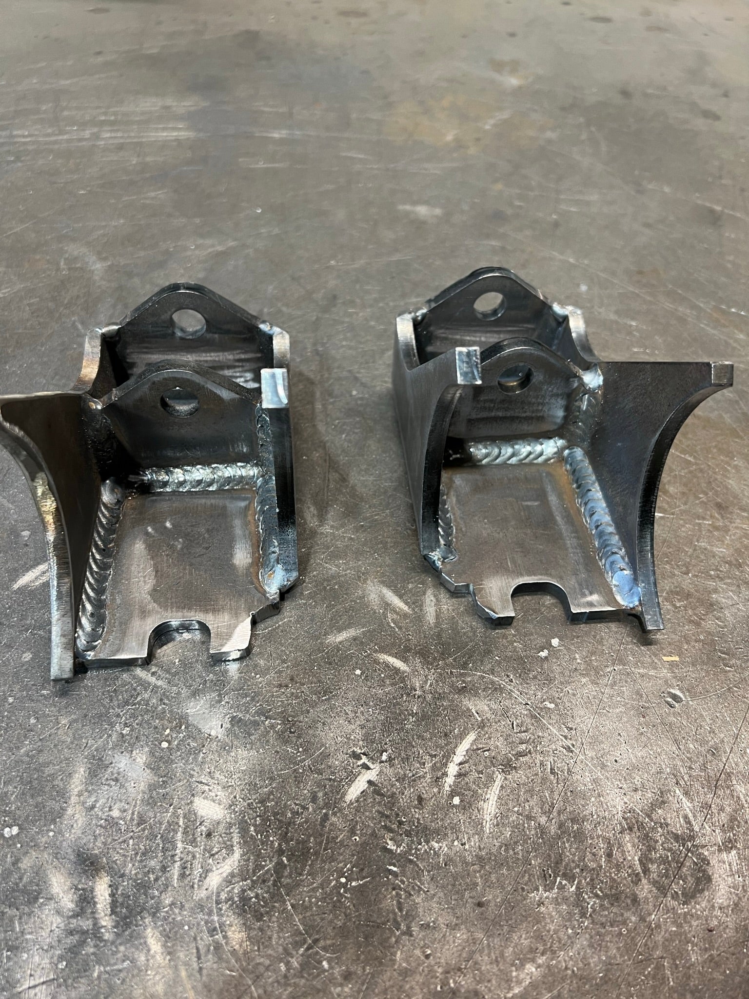 Lower shock mounts front axle 3" tube– KrashFab