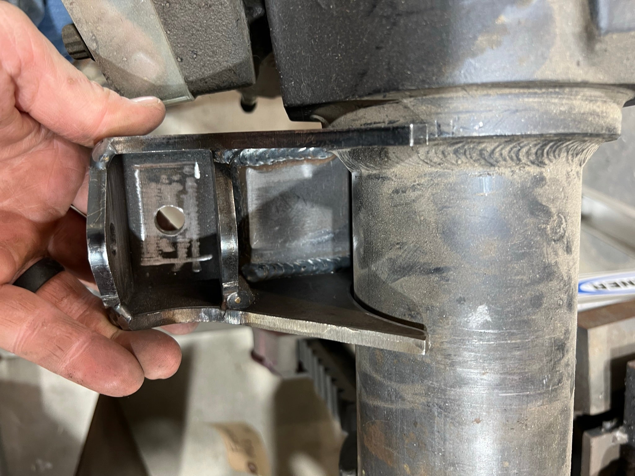 Lower shock mounts front axle 3" tube– KrashFab